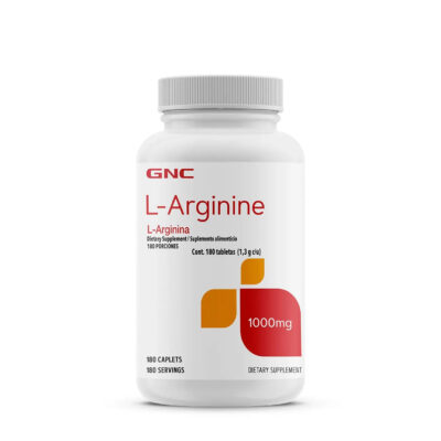 GNC L-Arginine 1000mg (180 Cápsulas) – GNC